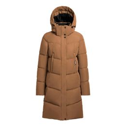 Khujo Mantel ' GRAYA ' Damen Gr&ouml;&szlig;e L hellbraun Winterjacke