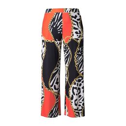 MIAMODA Pants female Black, White size 50