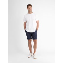 Lerros Herren Chinoshorts "Lerros Chino-Bermuda mit Leinenanteil", blau, Gr. 34, 74% Baumwolle, 26% Leinen, Hosen