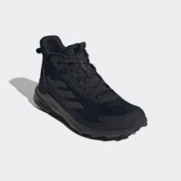 adidas terrex Herren Wanderschuh "TERREX ANYLANDER MID", Gr. 45, schwarz, Textil, Schuhe