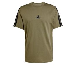 adidas Sportswear Funktionsshirt 'Essentials' Herren Größe XL oliv / schwarz