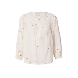 Fabienne Chapot Bluse Damen Gr&ouml;&szlig;e XS creme / gr&uuml;n / orange / pink
