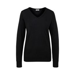 Tchibo - Merino-Feinstrickpullover - Damen - Gr. XL - schwarz