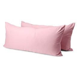 Tchibo - 2 Microfaser-Kopfkissenbezüge - rosa