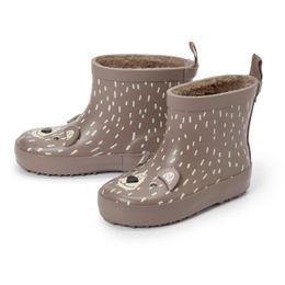 Tchibo - Kinder-Chelsea-Regenstiefel - Herren - Gr. 26-27 - creme/print