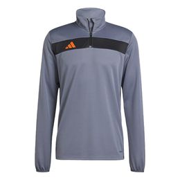 adidas Performance Funktionsshirt 'Tiro 25 Essentials' Herren Größe XXXL basaltgrau / dunkelorange / schwarz