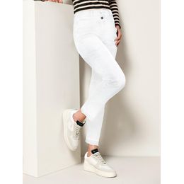 Basler - Jeans Modell Norma, weiss, Gr. 23 - Baumwolle