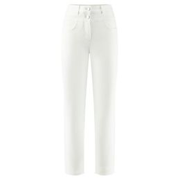 Basler - Jeans Modell Norma, weiss, Gr. 24 - Baumwolle