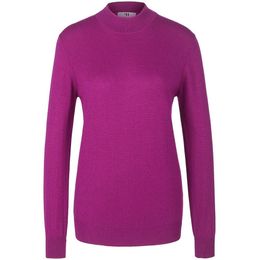 Peter Hahn - Stehbund-Pullover Modell Sabrina aus Seide und Kas, pink, Gr. 38 / S - Seide