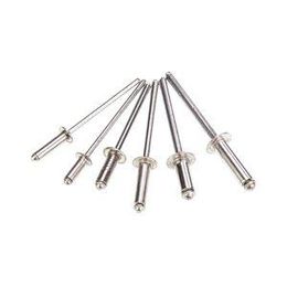 Mapa Blindnietsatz, 1600-teilig, Aluminium / Stahl - ALUMINIUM OPEN END POP RIVET KIT
