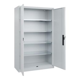 C+P Flügeltürenschrank Serie 89, 1950x1200x500mm, 7035/7035 ; C + P Möbelsysteme (08931-00|S10255)