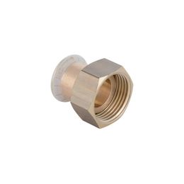 Geberit bergang Mapress d 28mmxG 1, Cu, flachd., m &Uuml;M, Rotguss (65046)