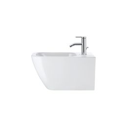 Duravit Wand-Bidet Happy D.2 35,5x54cm, m HL, &Uuml;L, Hahnlochbank, wei&szlig; (2258150000)