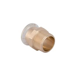 Geberit bergang Mapress d 42xR 1 1/2, Cu, m AG, Rotguss (61710)
