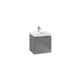 Villeroy & Boch V&B Waschtischunterschrank Subway 2.0 44x42x35,2cm, Griff chrom, glossy grey ; Villeroy & Boch (A68410FP)