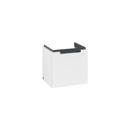 Villeroy & Boch V&B Waschtischunterschrank Subway 2.0 44x42x35,2cm, Griff chrom, wei&szlig; matt ; Villeroy & Boch (A68410MS)