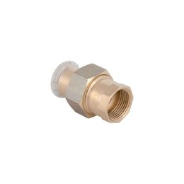 Geberit bergangsverschraubung Mapress d 42mmxRp 1 1/2, Cu, flachd., m IG, RG (65487)