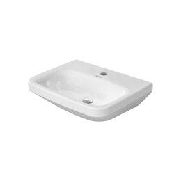Duravit Handwaschbecken DuraStyle 45x33,5cm, m HL, o. &Uuml;L, m HLB, wei&szlig; (0708450000)