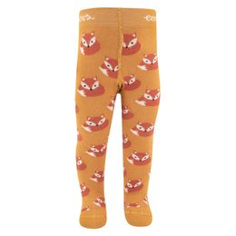 Ewers Strumpfhose - M&auml;dchen Gr&ouml;&szlig;e 62 hellorange / pastellrot / wei&szlig;