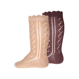 Ewers Socken M&auml;dchen Gr&ouml;&szlig;e 23/26 nude / schoko