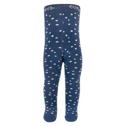 Ewers Strumpfhose M&auml;dchen Gr&ouml;&szlig;e 110 enzian / wei&szlig;