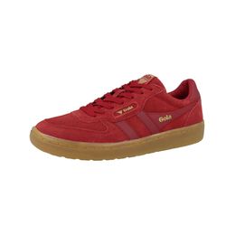 Gola Sneaker 'Hawk 86' Damen Gr&ouml;&szlig;e 37 gold / rot Sommerschuhe