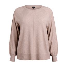 ZIZZI Pullover 'CAELLA' Damen Gr&ouml;&szlig;e 7XL/8XL taupe