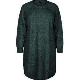 ZIZZI Strickkleid 'CAVISTA' Damen Gr&ouml;&szlig;e 5XL/6XL tanne