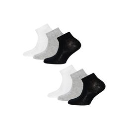Ewers Socken M&auml;dchen Gr&ouml;&szlig;e 39/42 graumeliert / schwarz / wei&szlig;