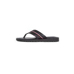 Tommy Hilfiger Zehentrenner Herren Größe 45 rot / schwarz / weiß