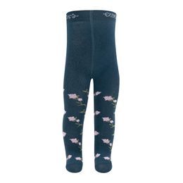 Ewers Strumpfhose - M&auml;dchen Gr&ouml;&szlig;e 62 oliv / petrol / helllila / wei&szlig;