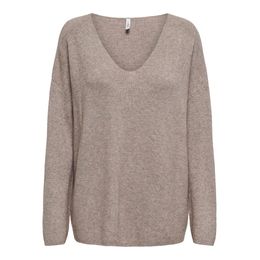 Only Pullover 'ONLIBI' Damen Gr&ouml;&szlig;e XS beigemeliert