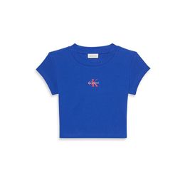 Calvin Klein Jeans T-Shirt Damen Größe XS blau / rot / weiß