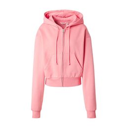 MONKI Zip-Up Hoodie female Pink size XXL