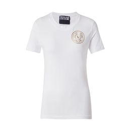 Versace Jeans Couture T-Shirt Damen Gr&ouml;&szlig;e L gold / wei&szlig;