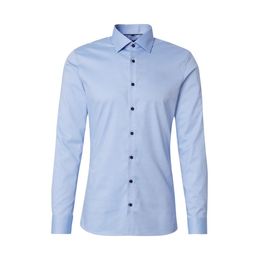 OLYMP Button Up Shirt male Blue size 40