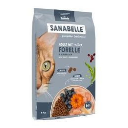 Sanabelle Trockenfutter Katze, Adult, mit Forelle 8 kg