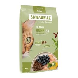 Sanabelle Trockenfutter Katze, Adult, No Grain, Huhn 8 kg