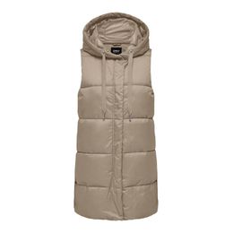 Only Weste 'ONLASTA' Damen Gr&ouml;&szlig;e XXS camel