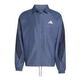 adidas Sportswear Trainingsjacke 'Stadium' Herren Gr&ouml;&szlig;e L navy / taubenblau / wei&szlig;