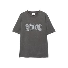 Pull&Bear Pull&bear Shirt 'AC/DC' male Grey size L