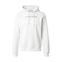 Jack & Jones JACK & JONES Sweatshirt 'JORBILLYBURG' Herren Gr&ouml;&szlig;e M hellblau / dunkelblau / wei&szlig;meliert