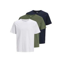 JJ Rebel T-Shirt Herren Gr&ouml;&szlig;e XXL nachtblau / gr&uuml;n / wei&szlig;