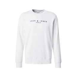 Jack & Jones Premium Sweatshirt 'JPRCCJAYSON' Herren Gr&ouml;&szlig;e M schwarz / wei&szlig;