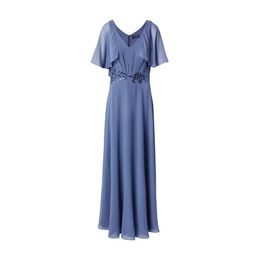 Vera Mont Kleid Damen Gr&ouml;&szlig;e 42 taubenblau Winterkleid