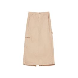 Bershka Skirt female Beige size 40