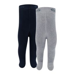 Ewers Strumpfhose M&auml;dchen Gr&ouml;&szlig;e 62 marine / grau