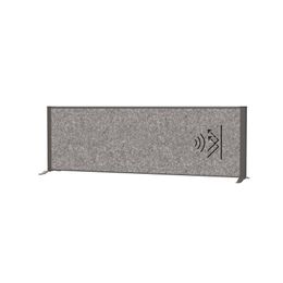 Maul Sideboard-Trennwand Maulconnecto 160x50 cm Akustik dunkel