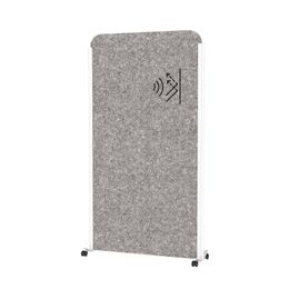 Maul Stellwandsystem Maulcocoon Akustik 100x180 dunkelgr Mobil