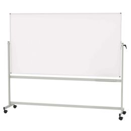 Maul Mobiles Whiteb. Maulstandard, drehbar, Emaille, 120x220 cm